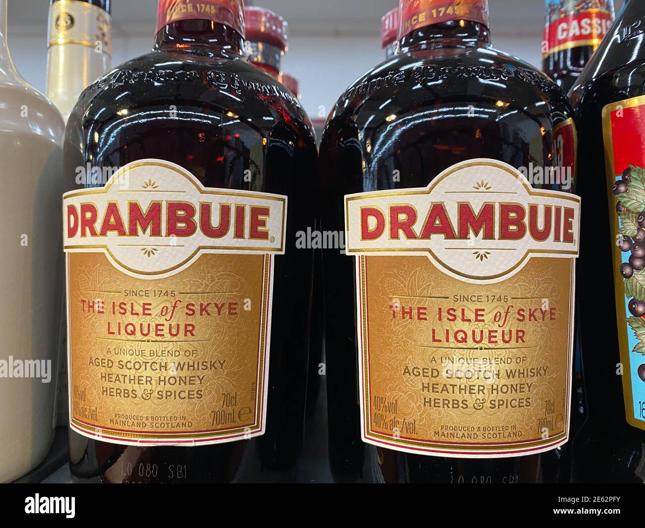 Drambuie bottle hi-res stock photography and images - Alamy