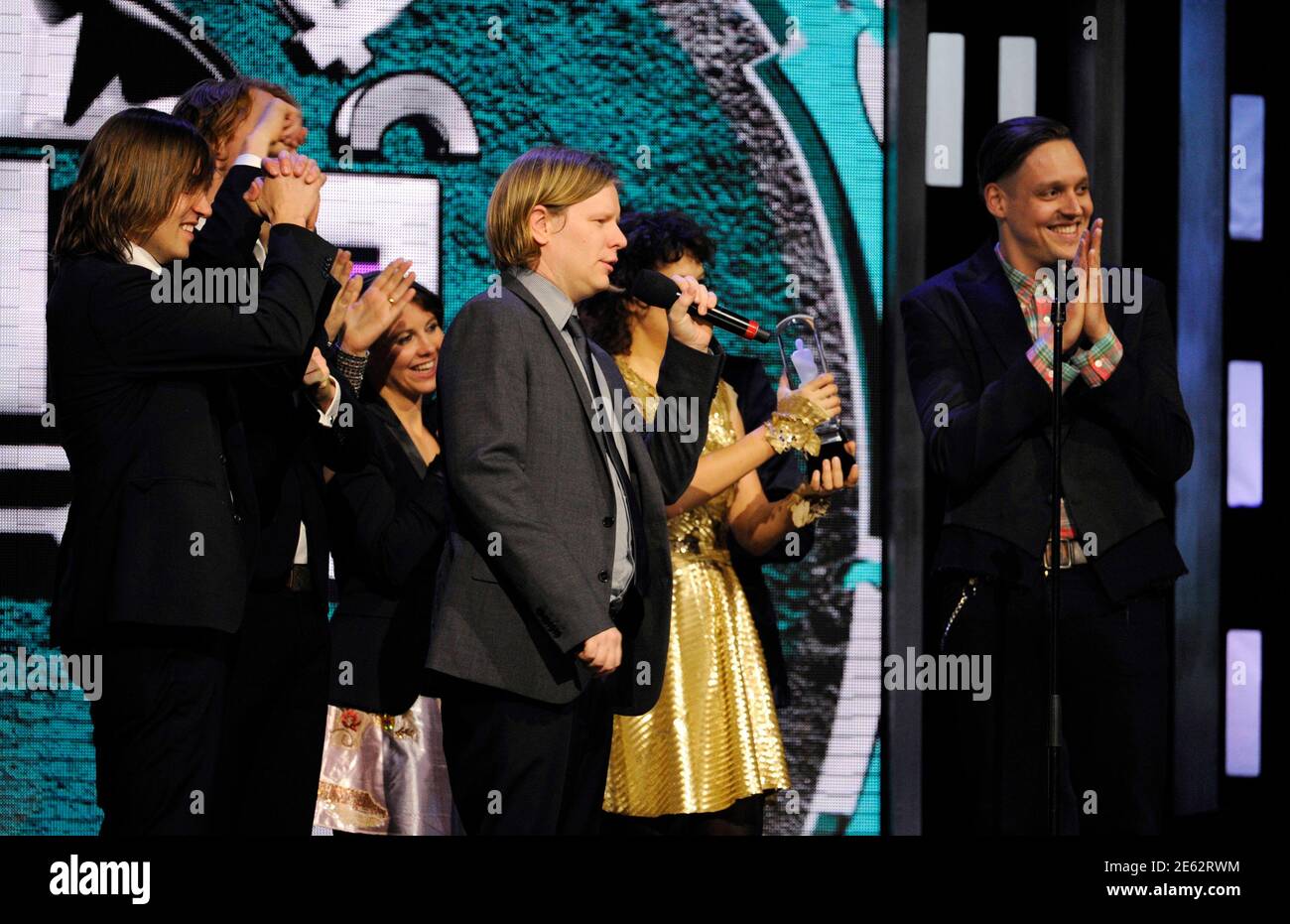 Arcade fire band members hi-res stock photography and images - Alamy