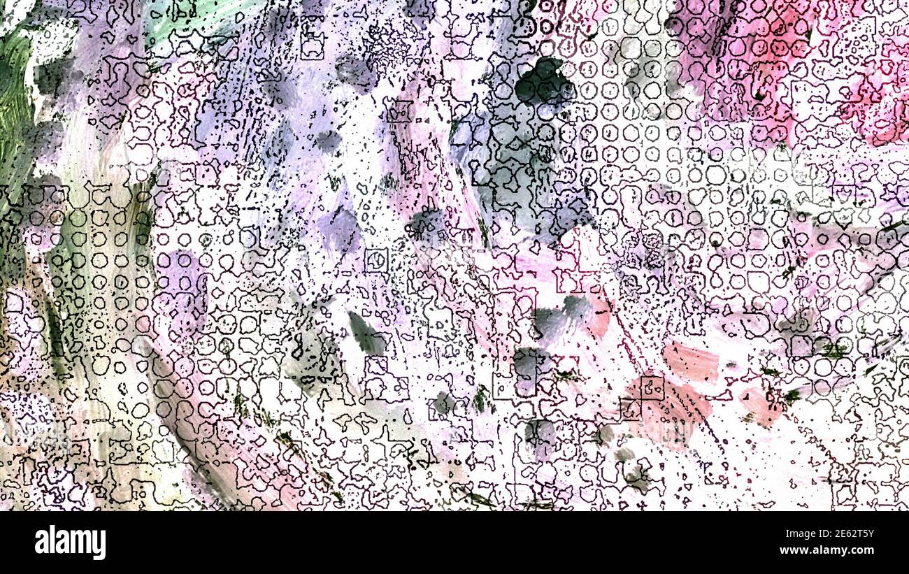Abstract Dots Overlay Texture . Light Distressed Background with ...