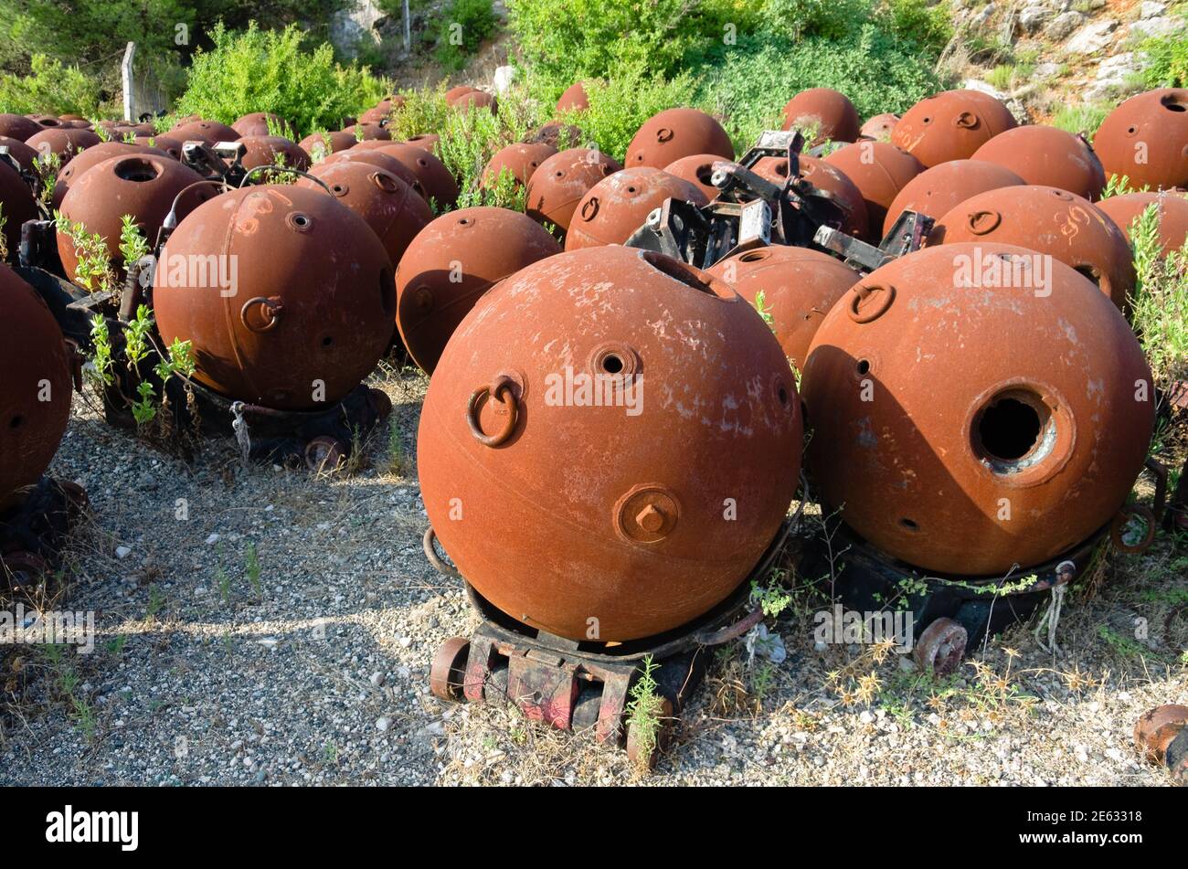 Naval mines hi-res stock photography and images - Alamy