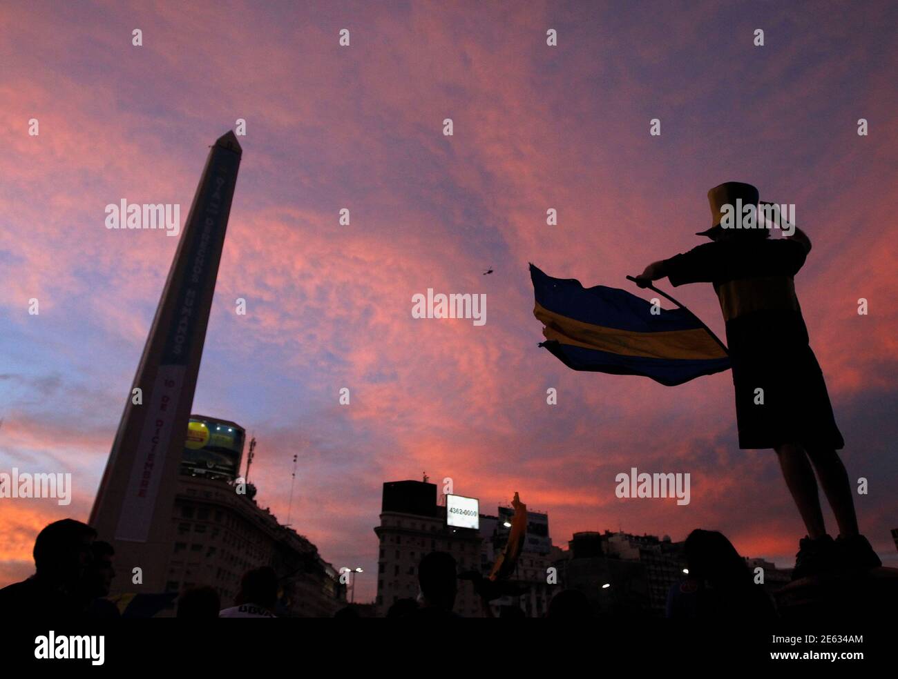 Boca juniors flag hi-res stock photography and images - Alamy