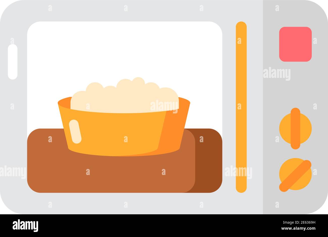 Ready meal vector flat color icon Stock Vector Image & Art - Alamy
