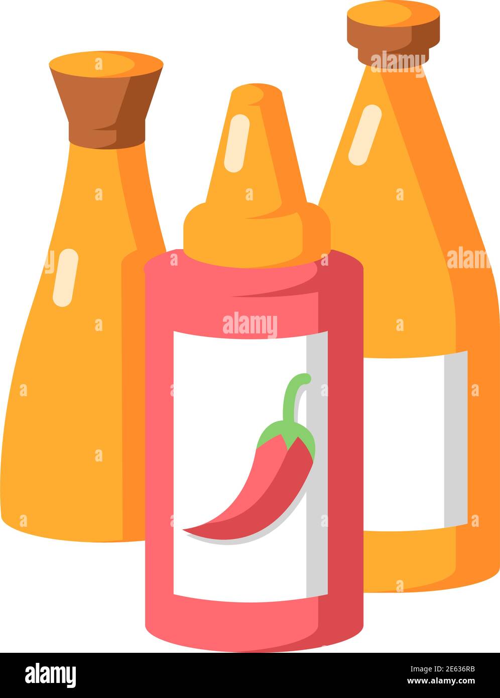 Tabasco hot sauces Cut Out Stock Images & Pictures - Alamy