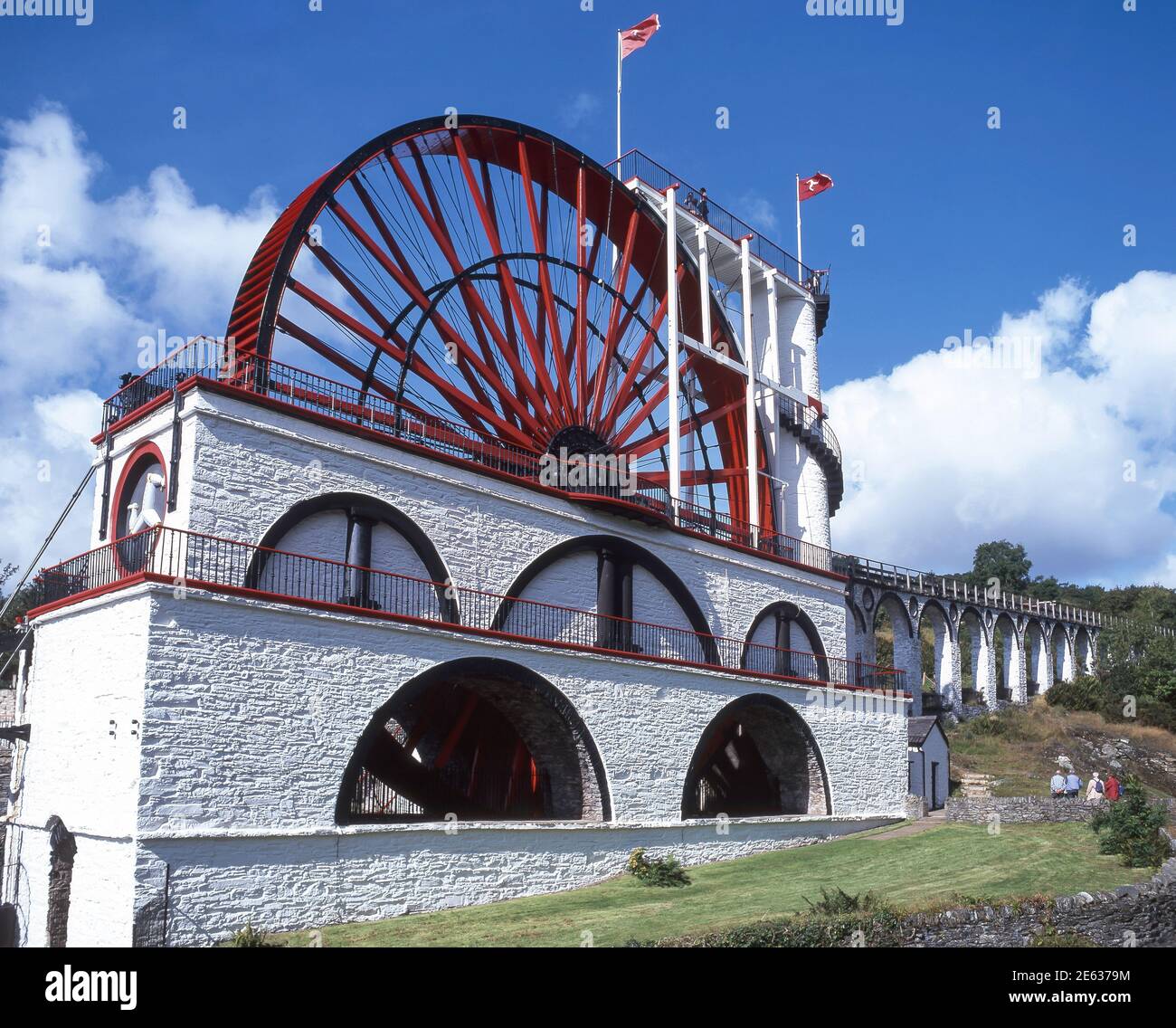 Lady Isabella Wheel, Laxey, Isle of Man Stock Photo - Alamy