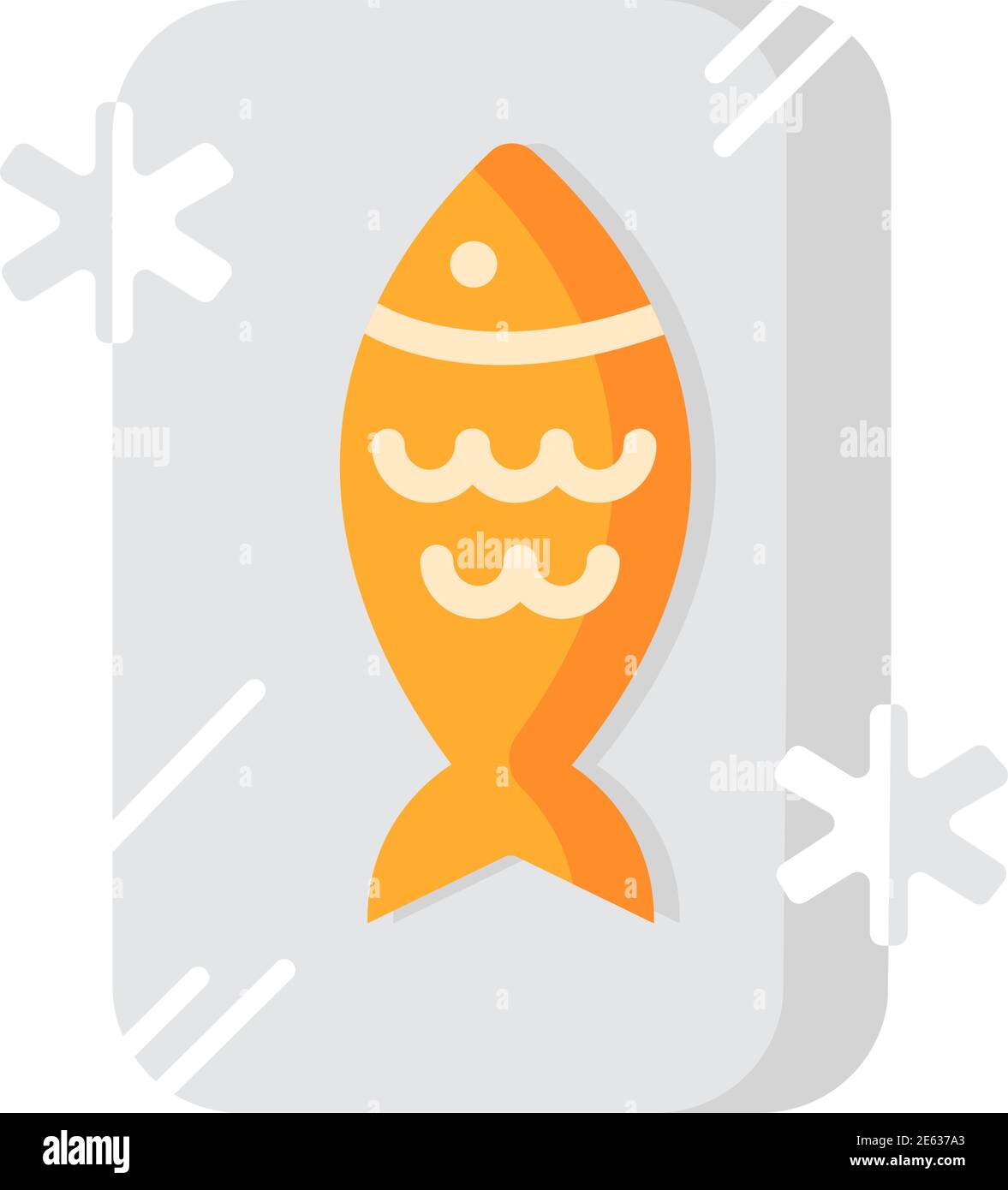 Frozen food vector flat color icon Stock Vector Image & Art - Alamy