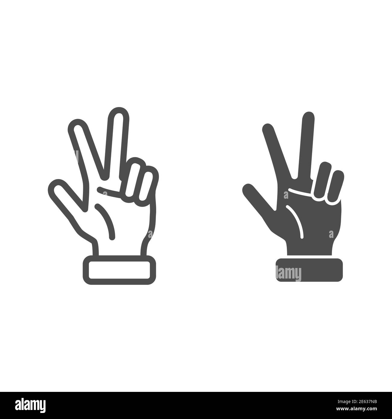 Three Finger Sign