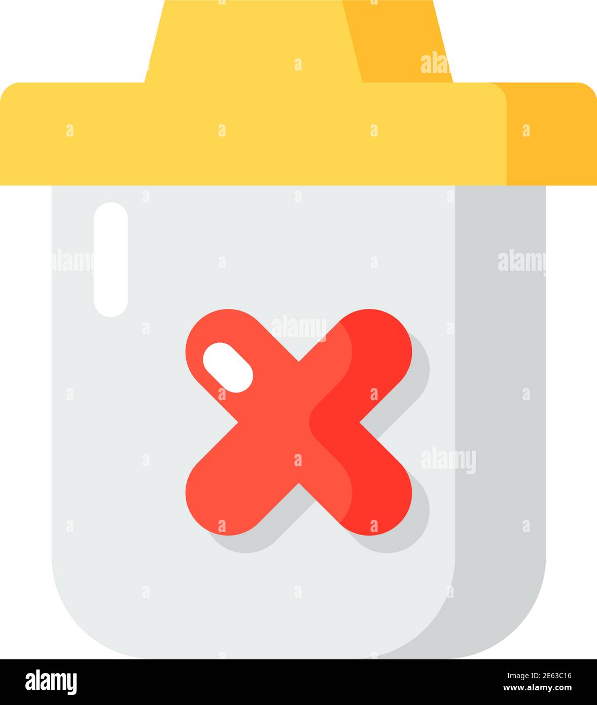 Destruction icon vector filled Cut Out Stock Images & Pictures - Alamy