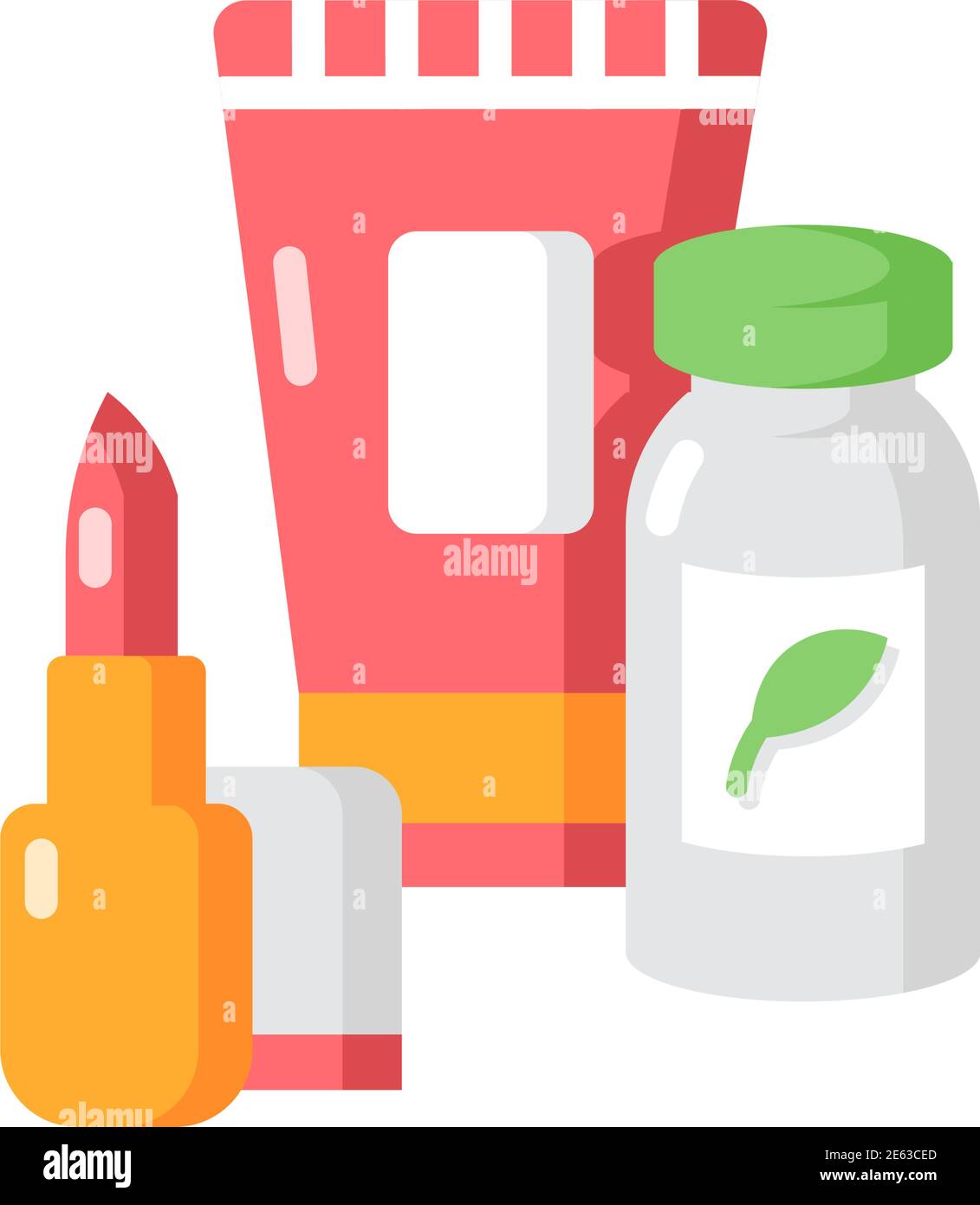 Health and beauty vector flat color icon Stock Vector Image & Art - Alamy