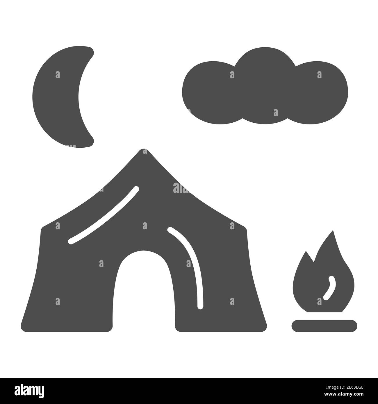 Tent fire scout Black and White Stock Photos & Images - Alamy