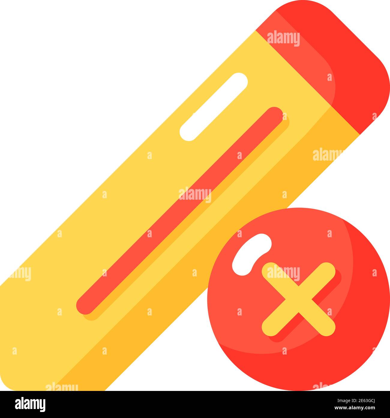 Content edit icon flat Cut Out Stock Images & Pictures - Alamy