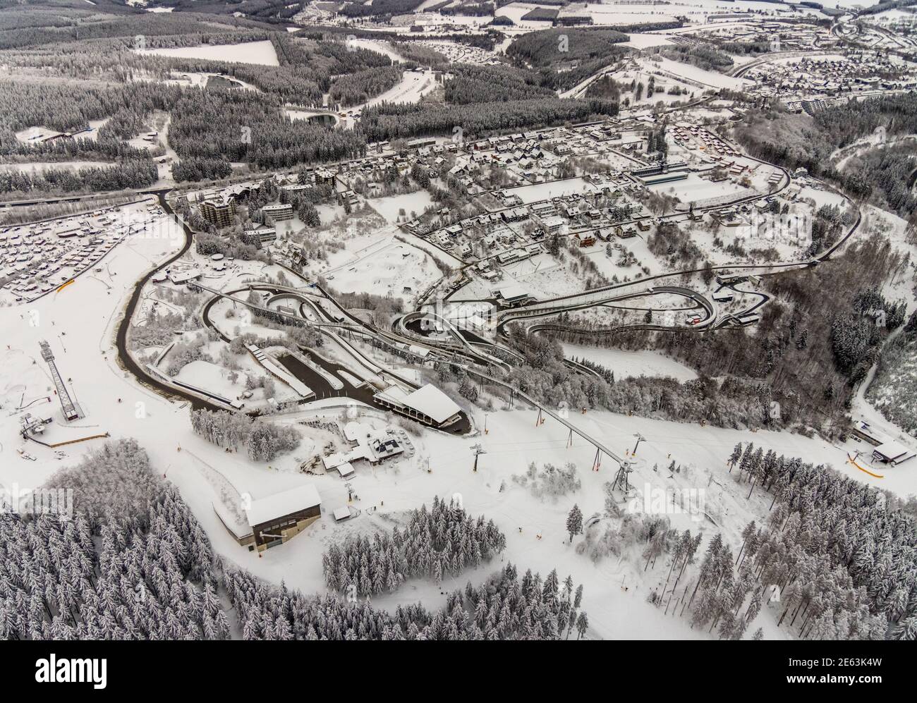 Bobbahn winterberg hi-res stock photography and images - Alamy