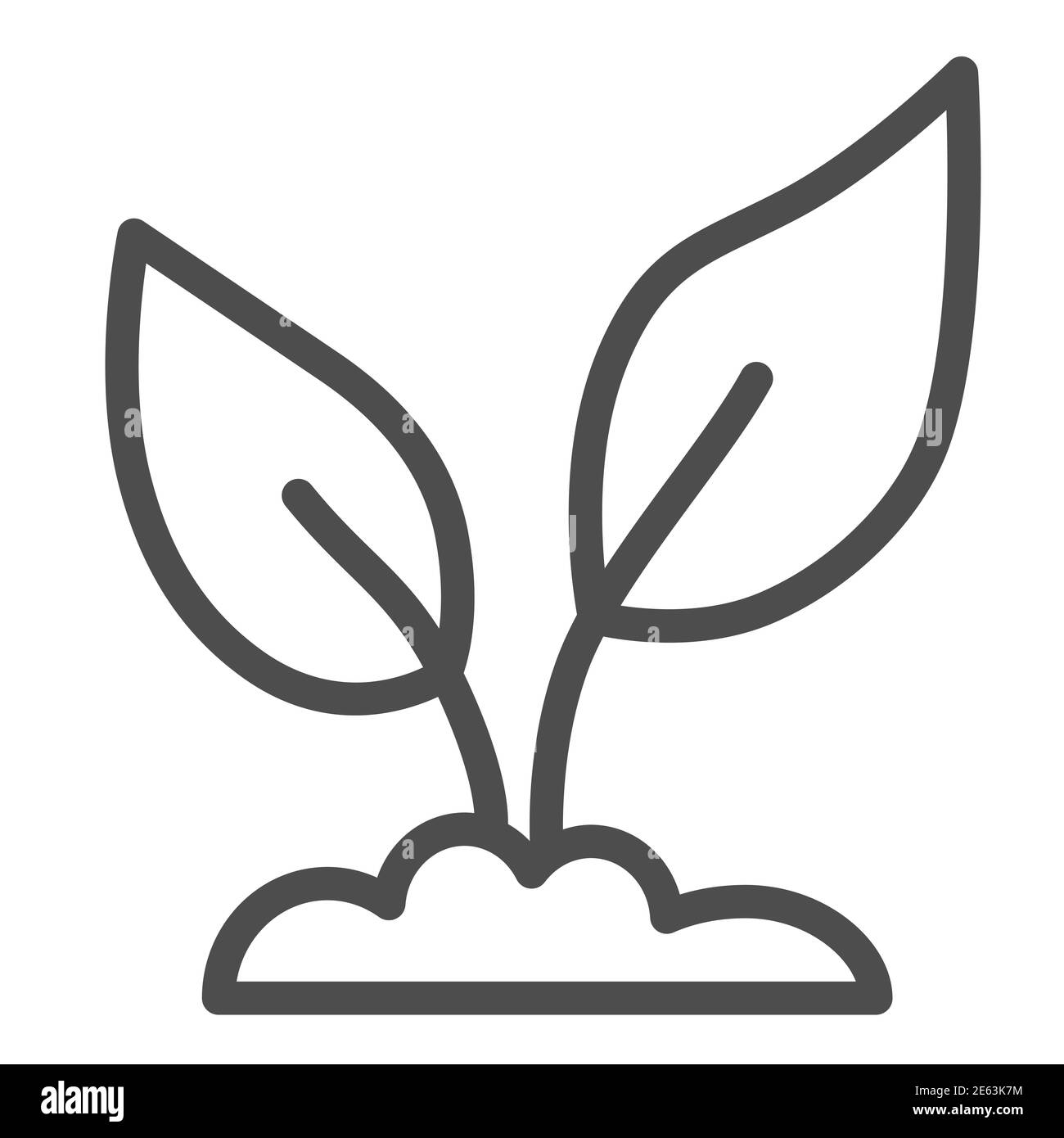 Sapling Clipart Black And White