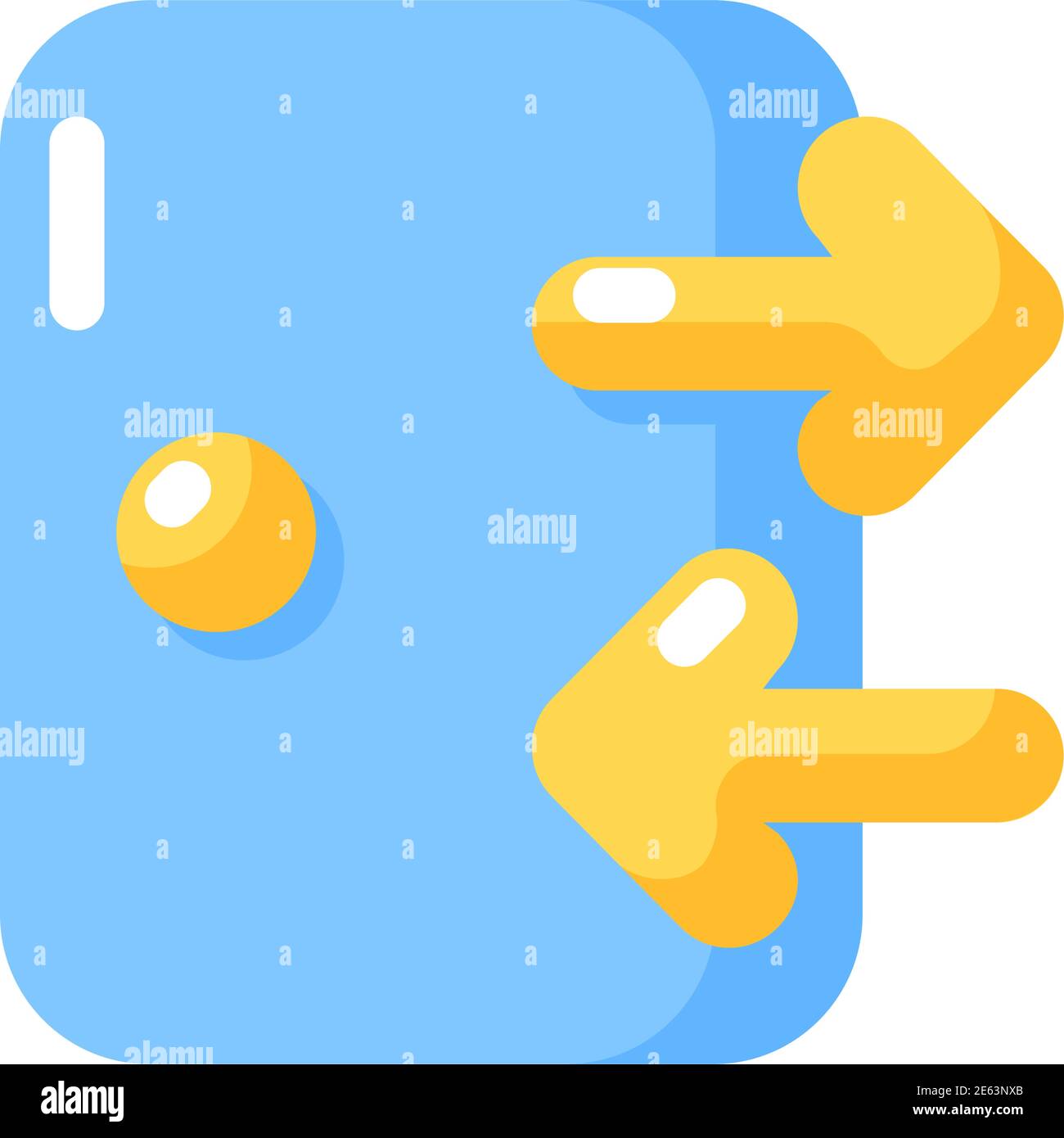 Log out button hi-res stock photography and images - Alamy