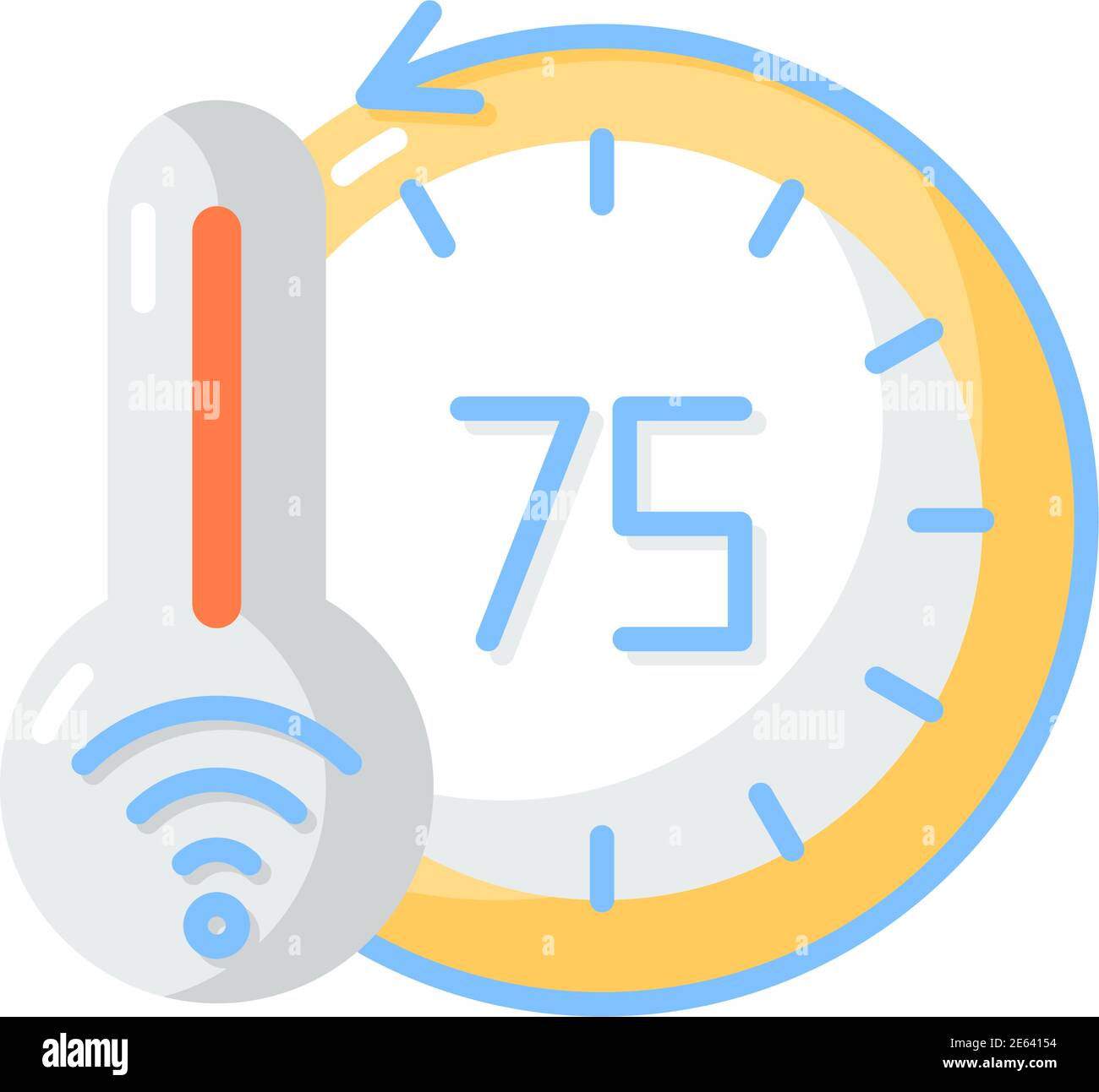 Thermostat vector flat color icon Stock Vector Image & Art - Alamy Thermostat vector flat color icon Stock Vector Image & Art - Alamy