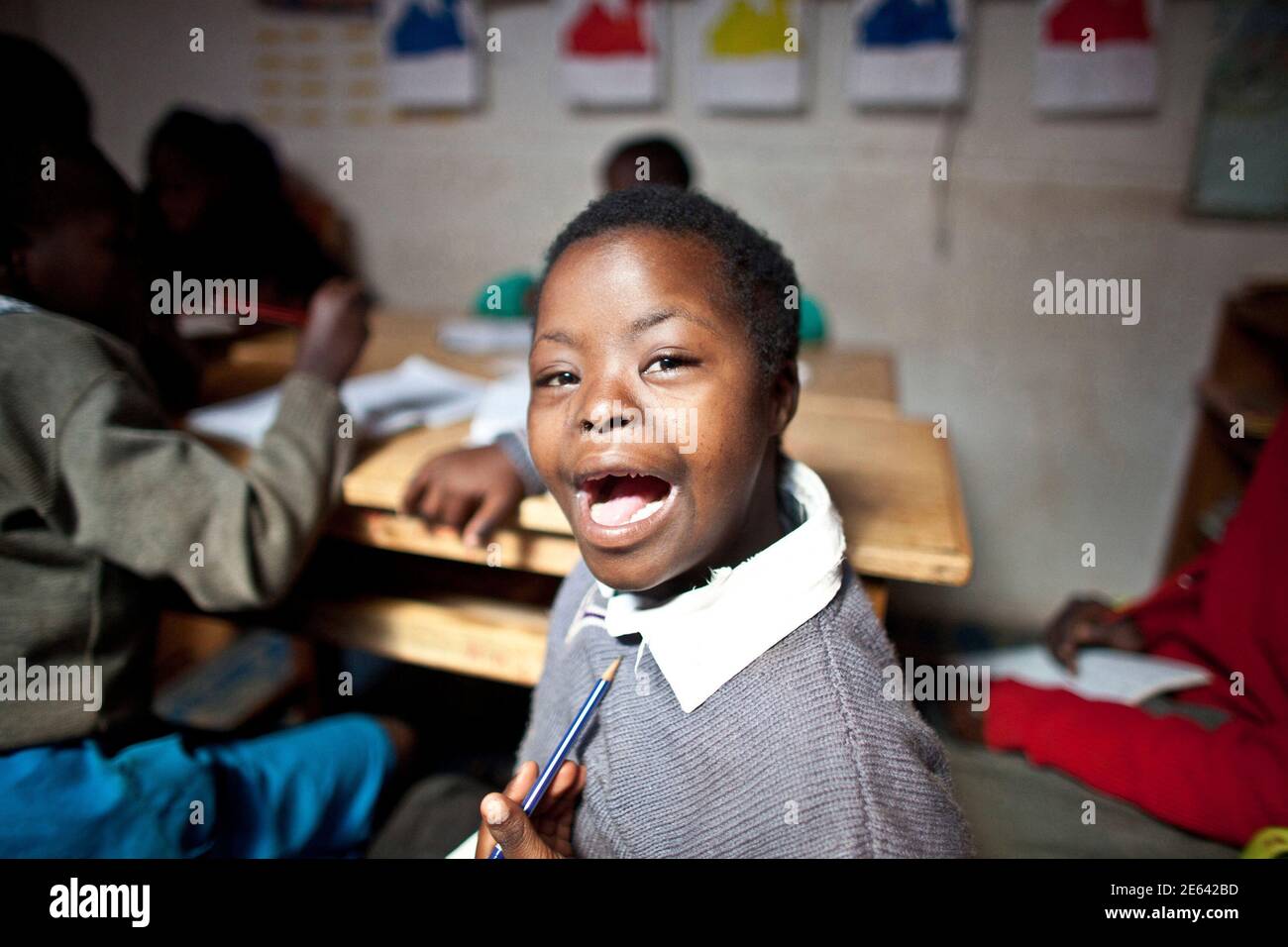 Deaf children classroom hi-res stock photography and images - Alamy