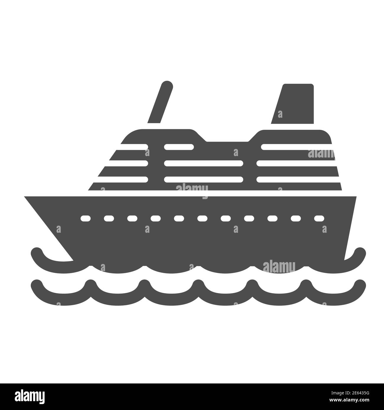 Boat floating in ocean water Cut Out Stock Images & Pictures - Alamy