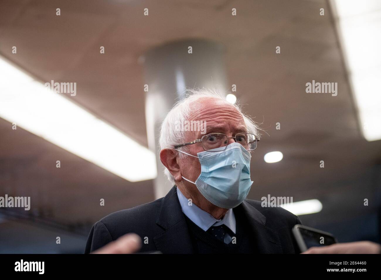 United States Senator Bernie Sanders (Independent of Vermont) talks ...