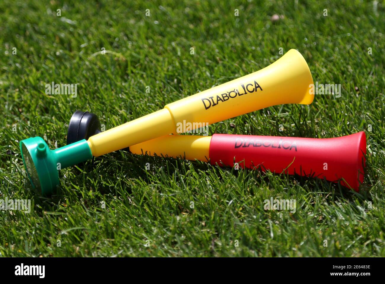 Plastic Trumpets High Resolution Stock Photography and Images - Alamy