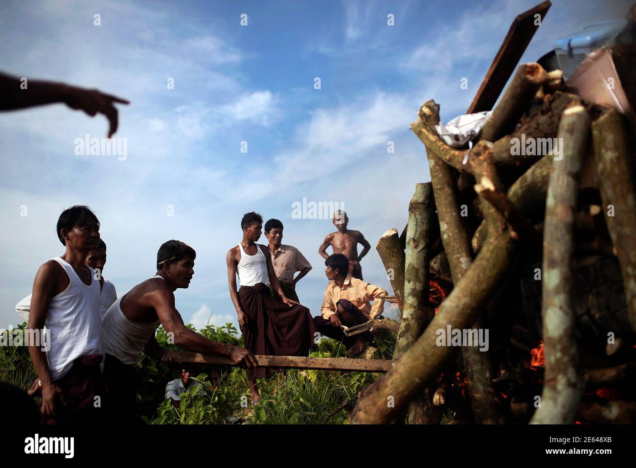 Old western men thailand hi-res stock photography and images - Alamy