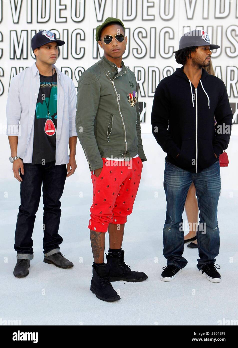 Pharrell williams of the neptunes hi-res stock photography and images ...