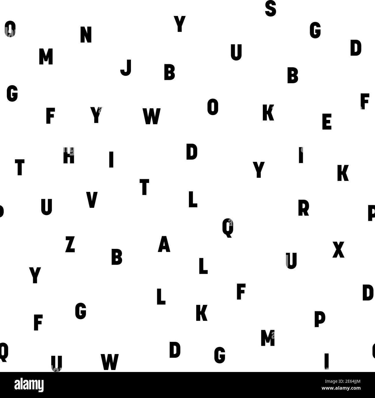 Typography random text letters Stock Vector Images - Alamy