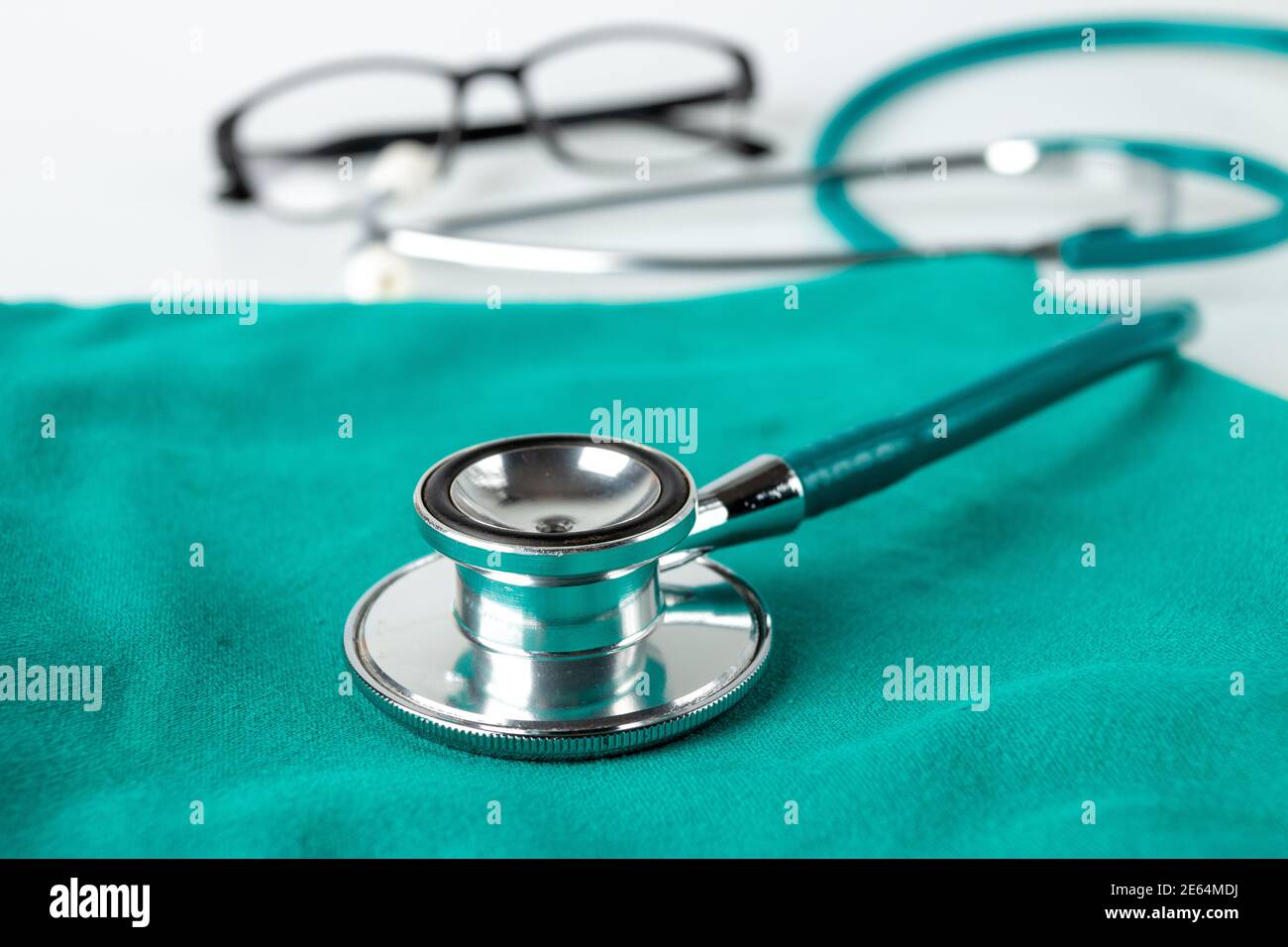 Doctor's tools, Medical health care concept Stock Photo - Alamy