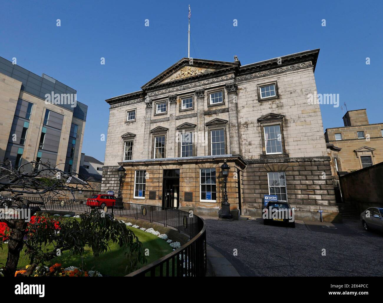 Bank Scotlands Head Office Edinburgh High Resolution Stock Photography ...