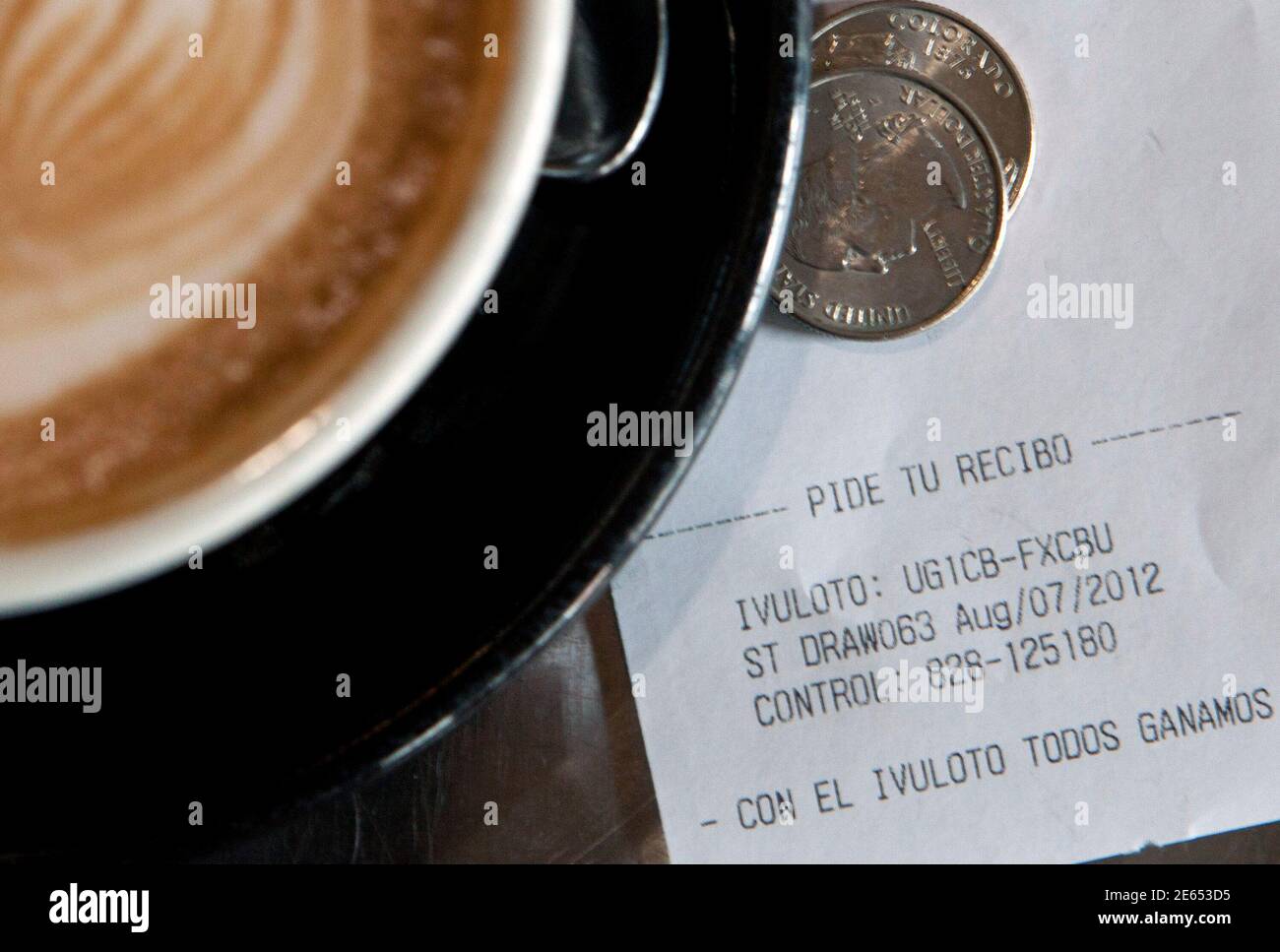Spanish receipt hi-res stock photography and images - Alamy