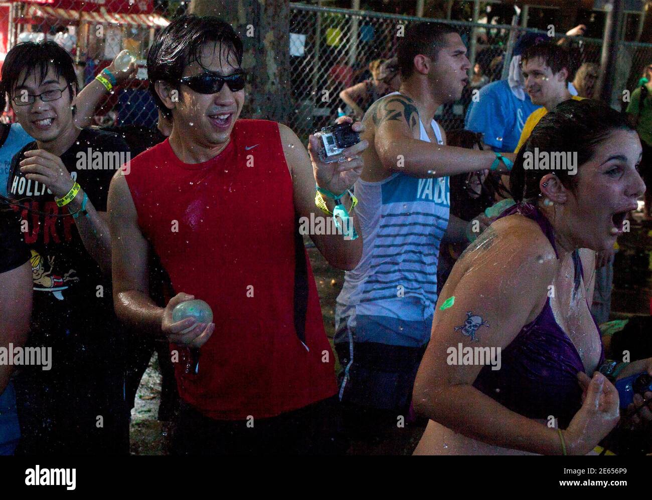 Water Balloon Fight High Resolution Stock Photography and Images - Alamy