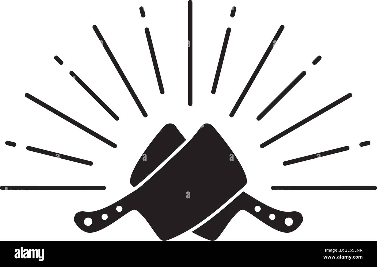 Butcher logo hi-res stock photography and images - Alamy