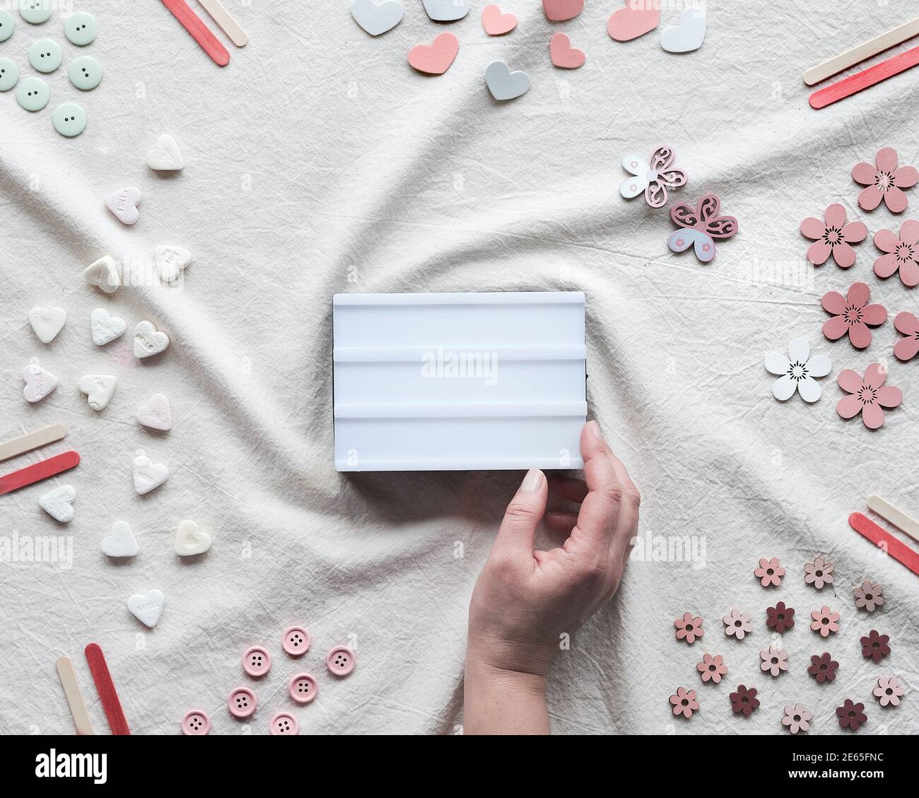 Happy place hand lettering hi-res stock photography and images - Alamy