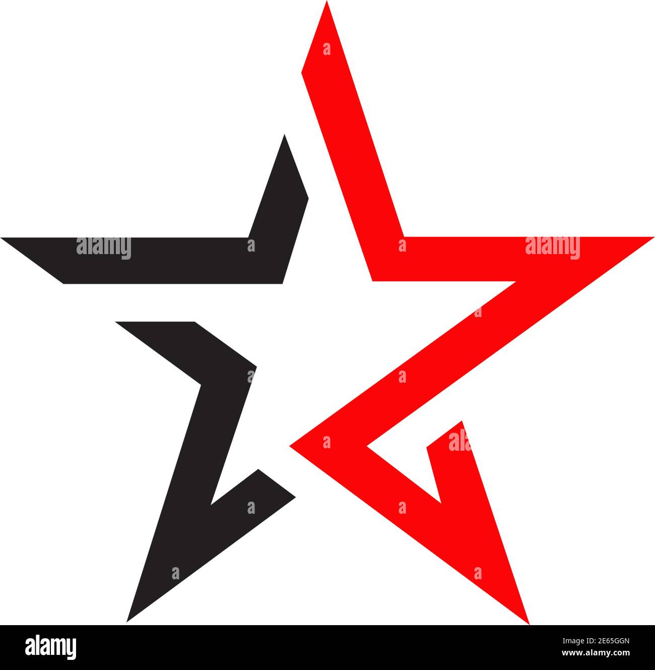 Star icon logo design for business company template Stock Vector Image ...