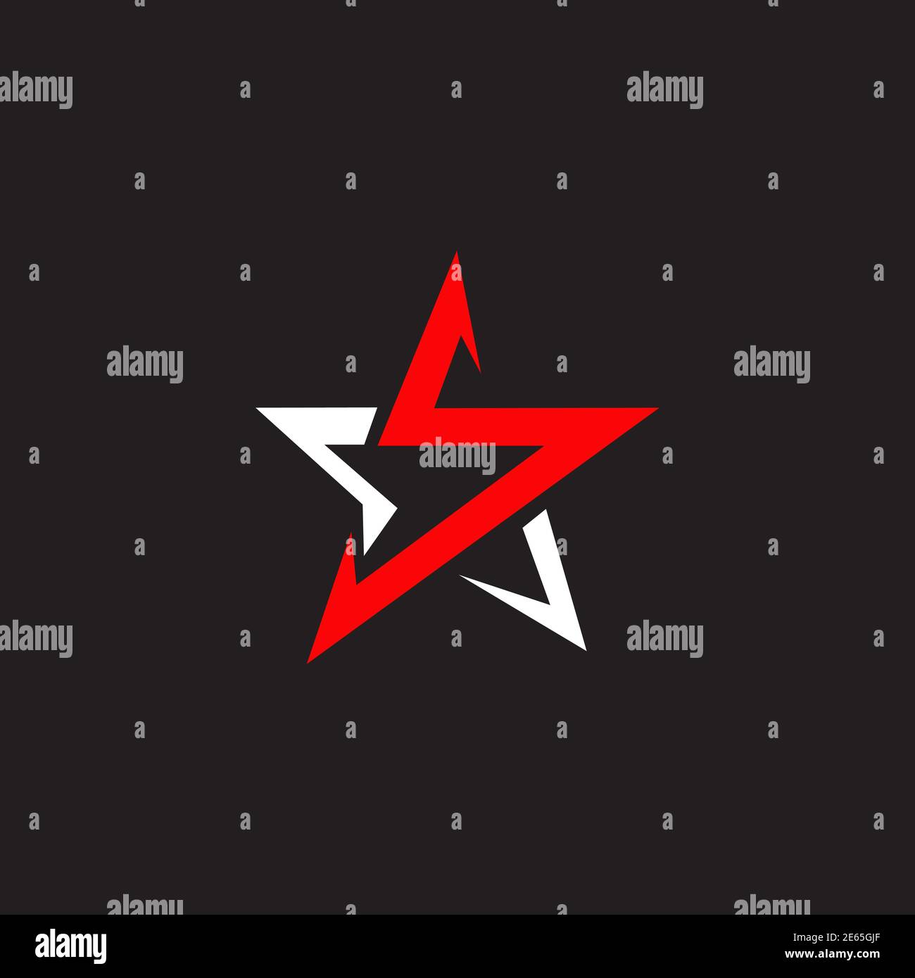 Star icon logo design for business company template Stock Vector Image ...