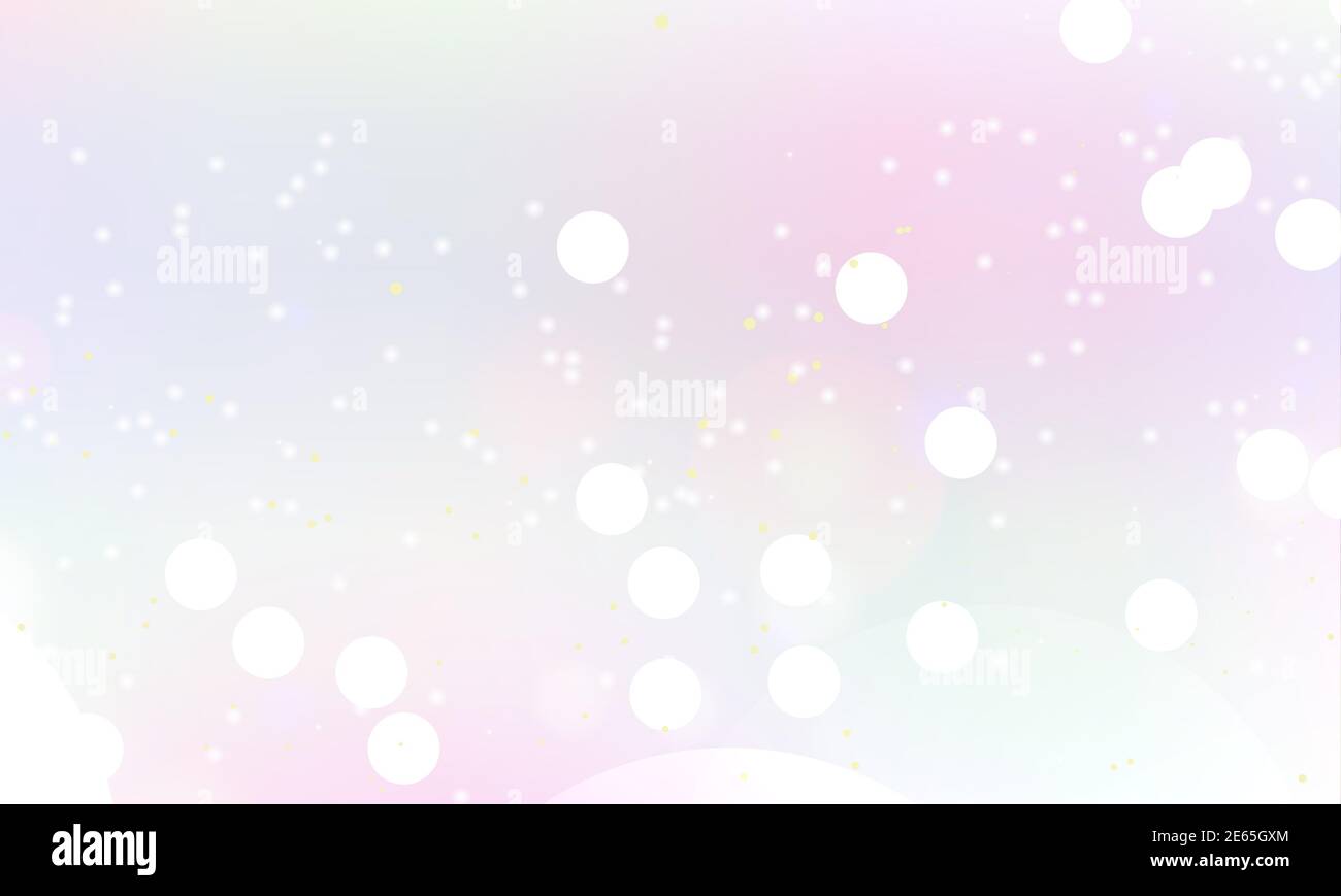 Abstract light golden gradient pink festive bokeh background with ...