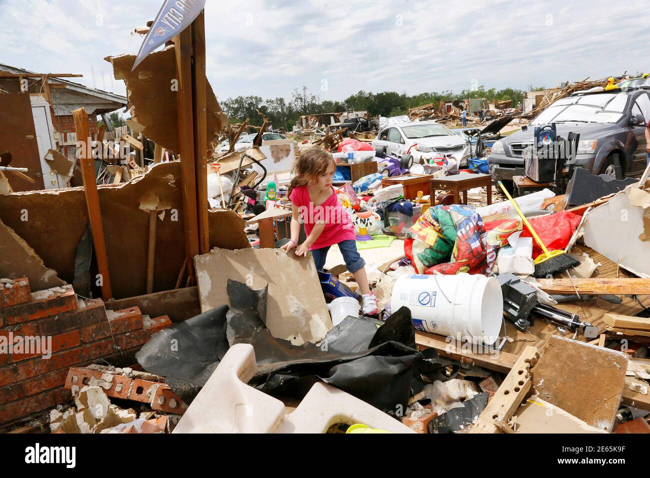 Tornado destruction path hi-res stock photography and images - Alamy