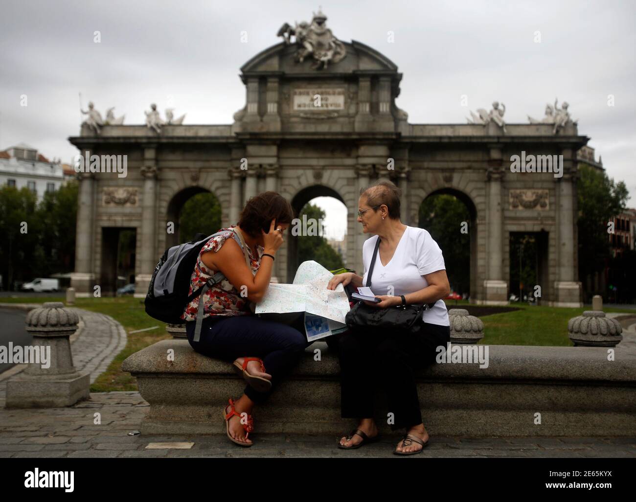 Map of alcala hi-res stock photography and images - Alamy