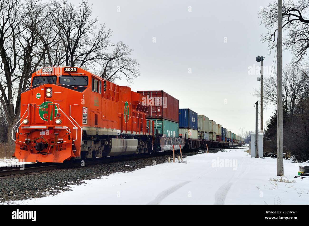 Cn freight hi-res stock photography and images - Alamy