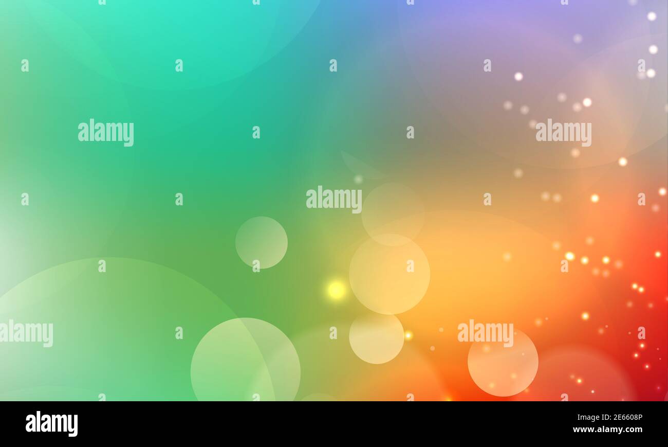 Abstract light golden gradient pink festive bokeh background with ...