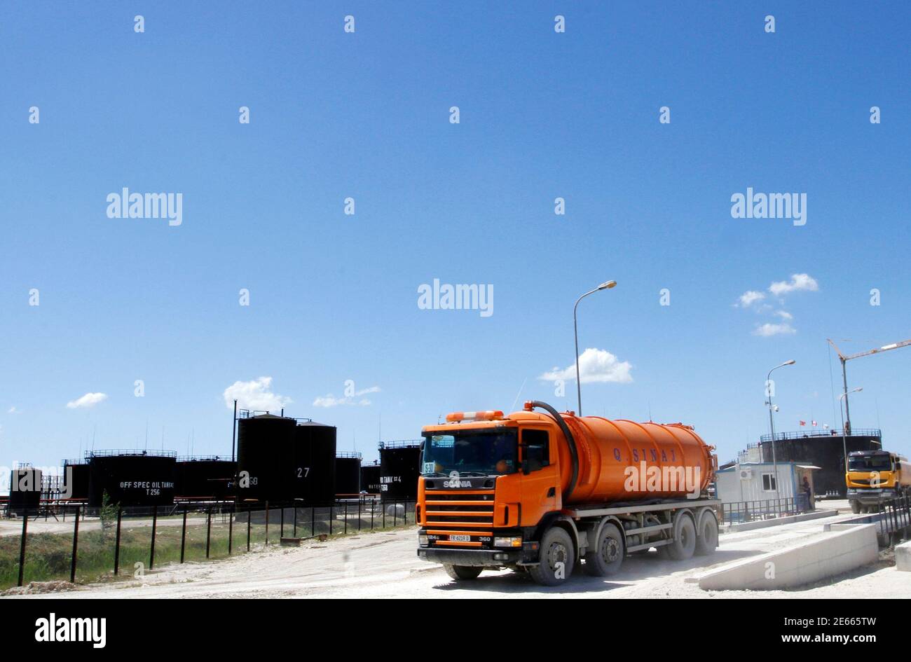 Albania oil fields hi-res stock photography and images - Alamy