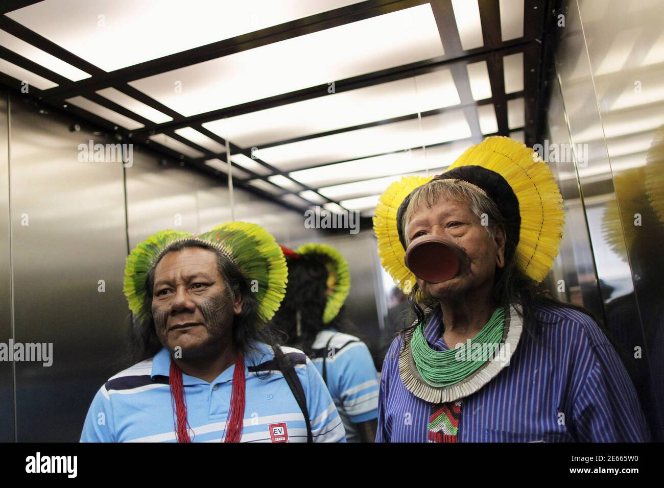 Kayapo tribe of brazil hi-res stock photography and images - Alamy