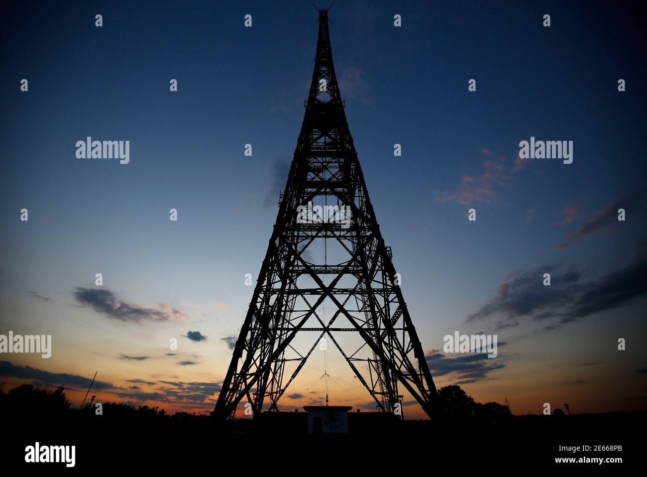 Gliwice radio tower hi-res stock photography and images - Alamy
