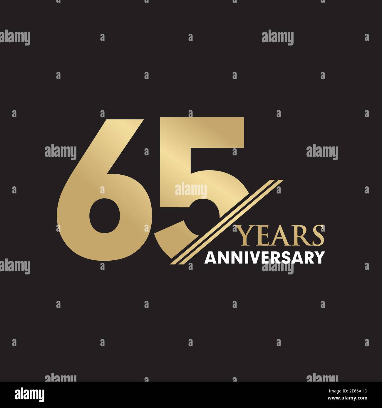 Age 65 age Stock Vector Images - Alamy