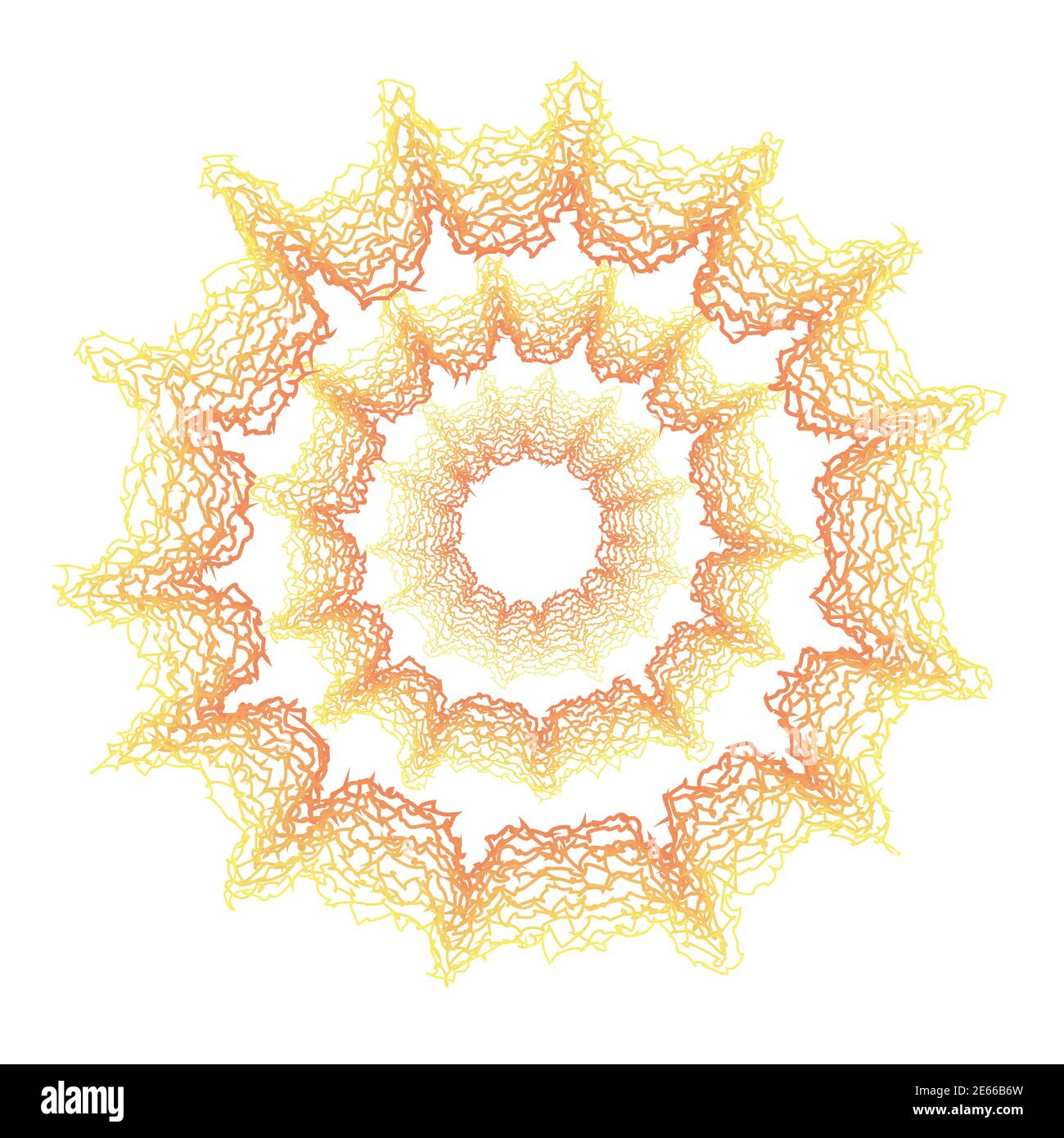 Three circles of the sun Stock Vector Images - Alamy