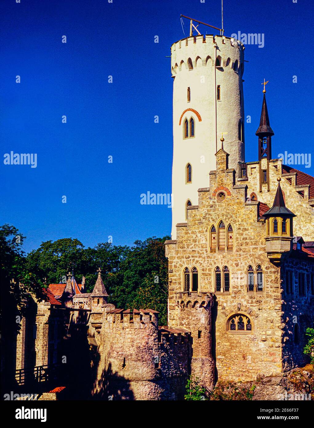 Lichtenstein translates as shining stone hi-res stock photography and ...