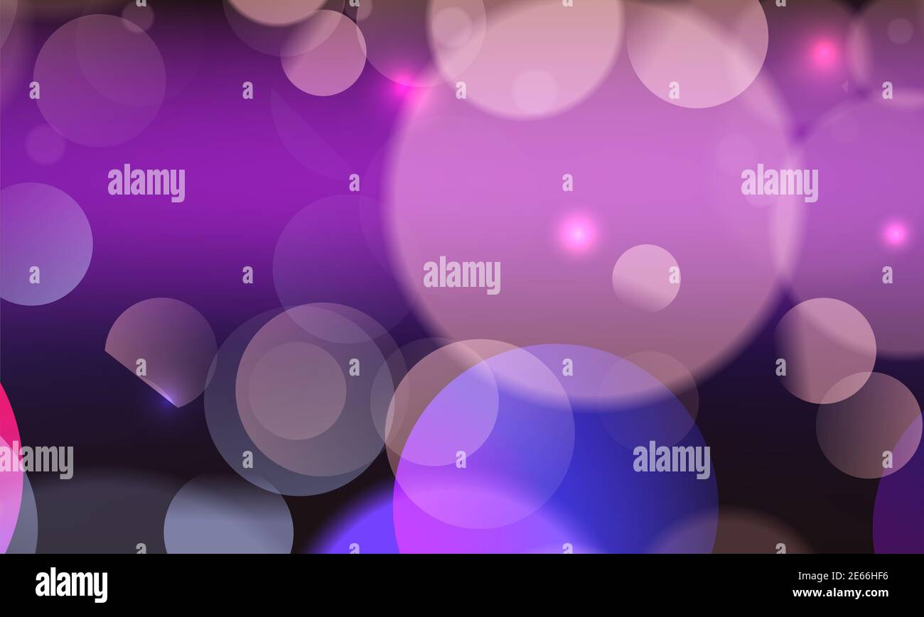 Abstract light golden gradient pink festive bokeh background with ...