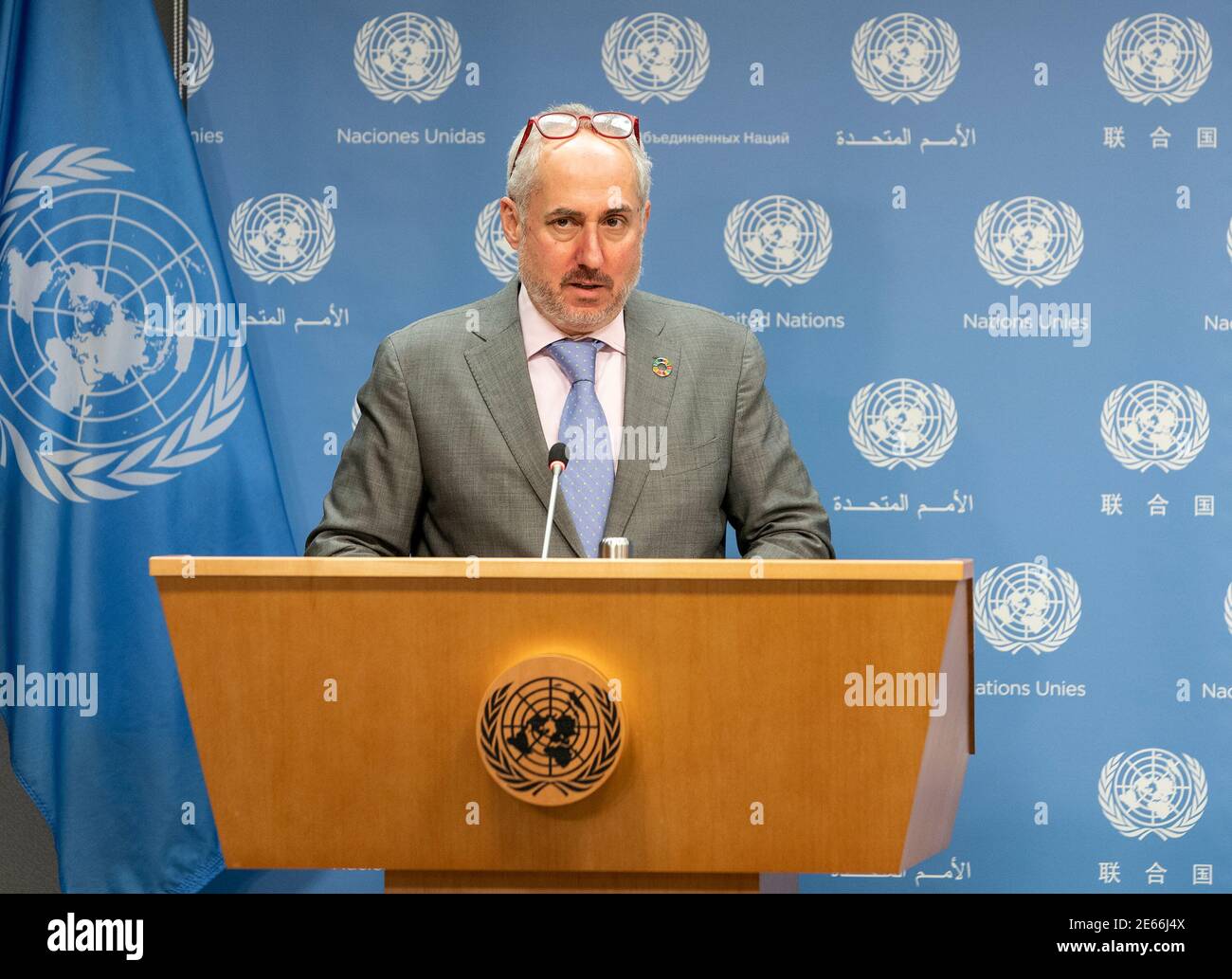 Stephane dujarric de la riviere hi-res stock photography and images - Alamy