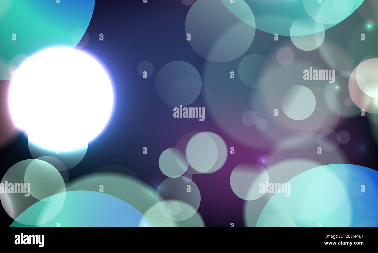 Abstract light golden gradient pink festive bokeh background with ...