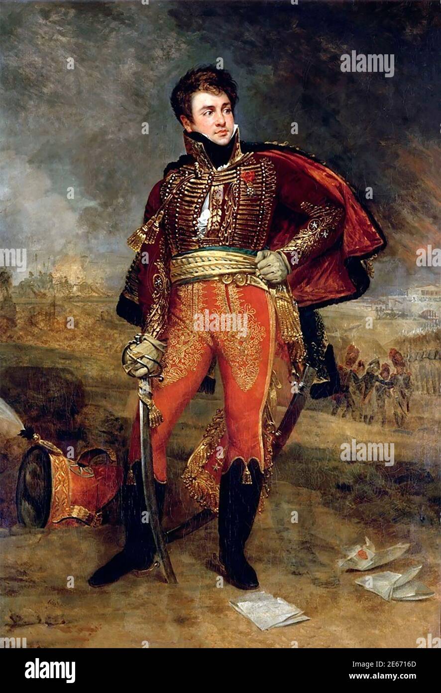 General Francois Fournier-Sarloveze, by Antoine-Jean Gros, 1812 Stock ...
