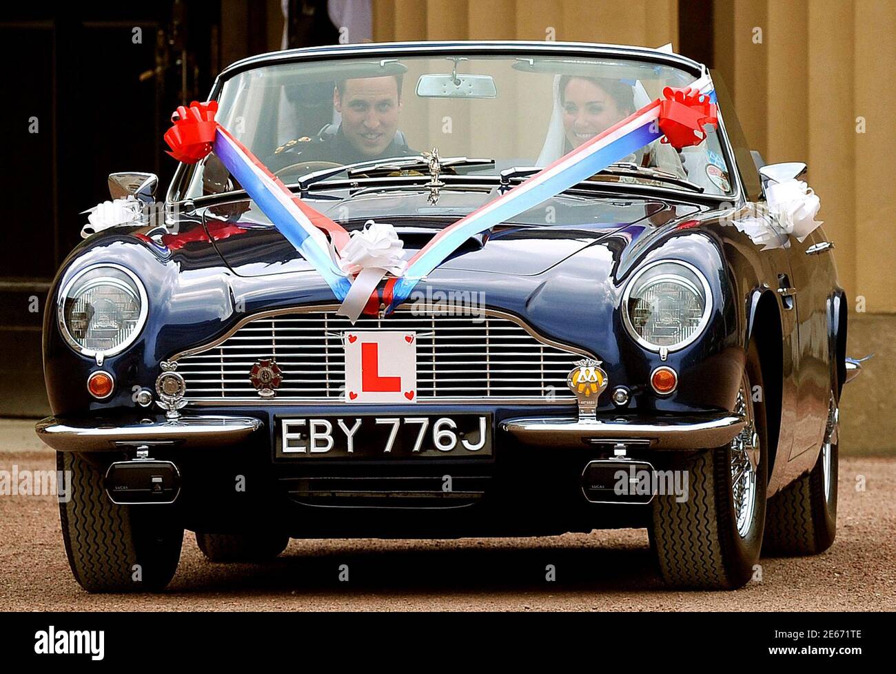 Royals kate middleton car hi-res stock photography and images - Alamy