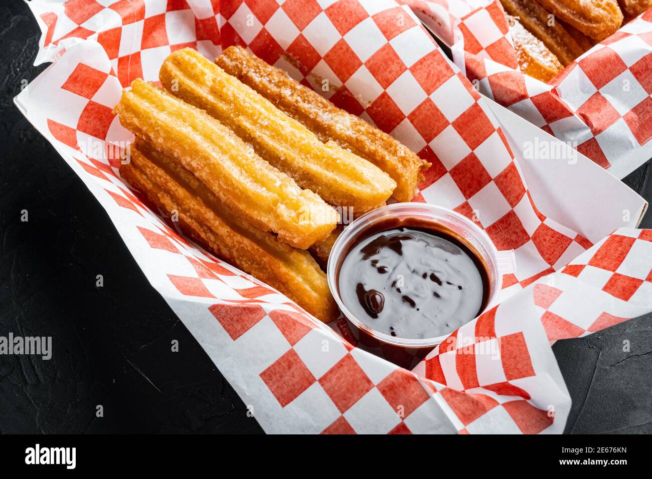 Churros takeaway hi-res stock photography and images - Alamy